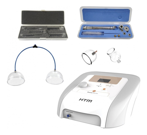 Kit Completo Beauty Dermo Htm Aparelho Para Vacuoterapia - HTM